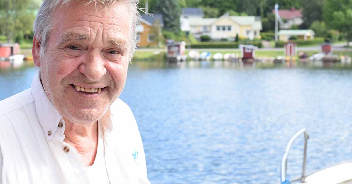 Tage Gustafsson i Hangö har varit yrkesfiskare sedan 1977: Det är ett ...