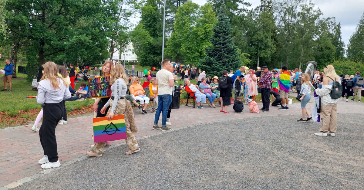 Kokkola Pride utsattes för ofog även i år | Österbotten | Svenska Yle