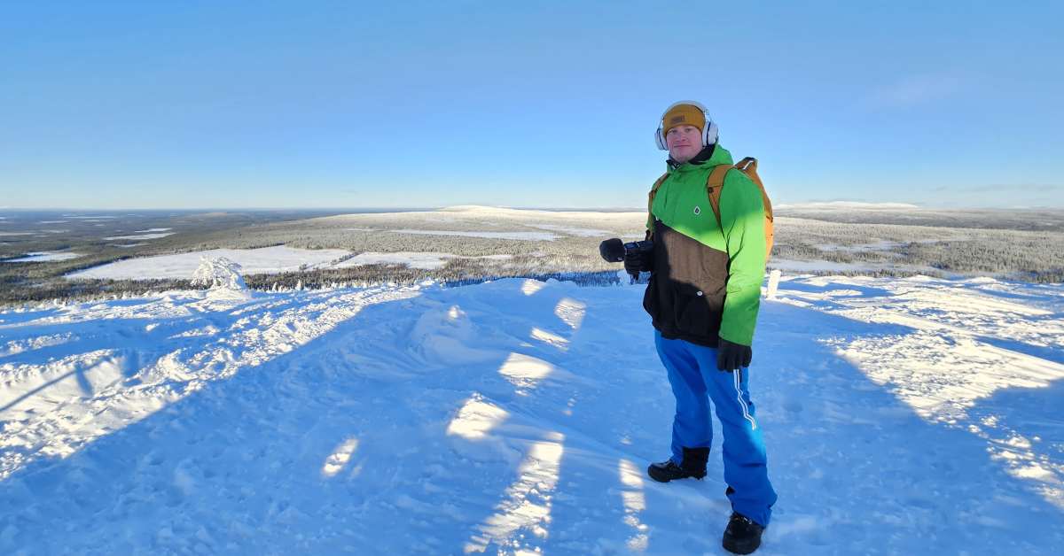 Mediataiteilija tallensi talvisia ääniä Sallasta: ”Äänten tallentaminen ...