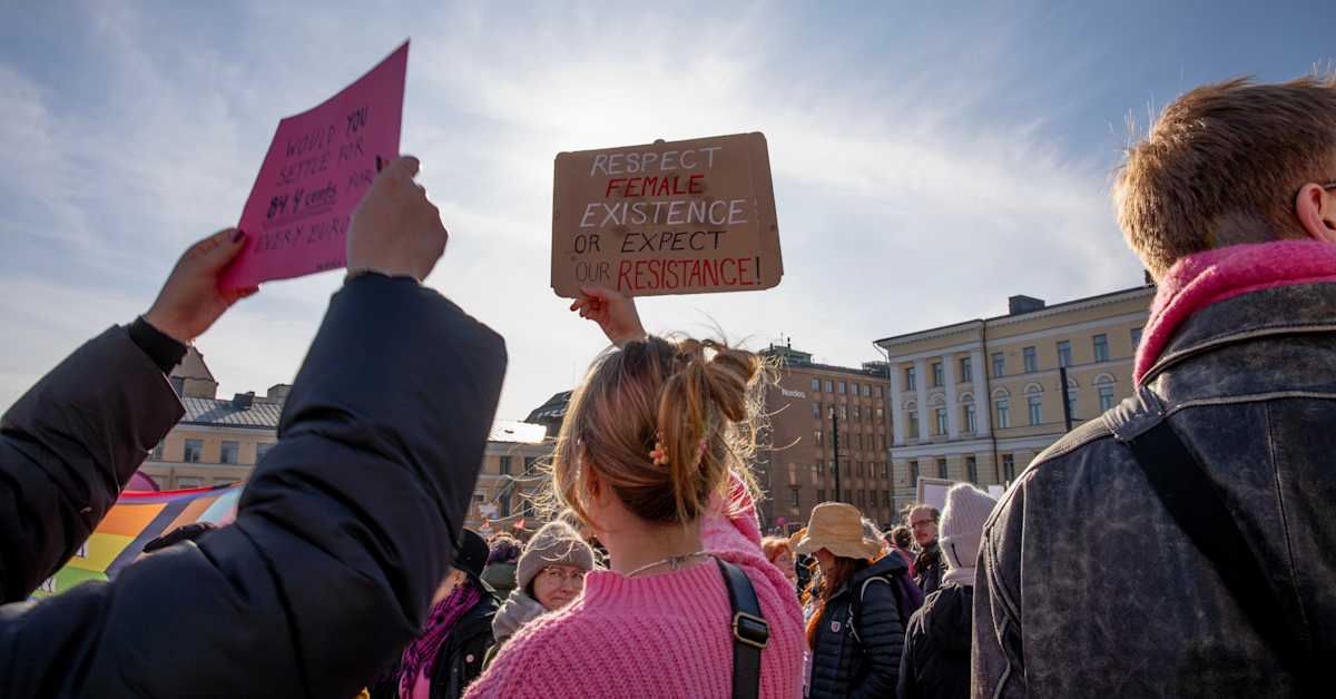 Women's Day march in Helsinki calls for concrete action on gender ...