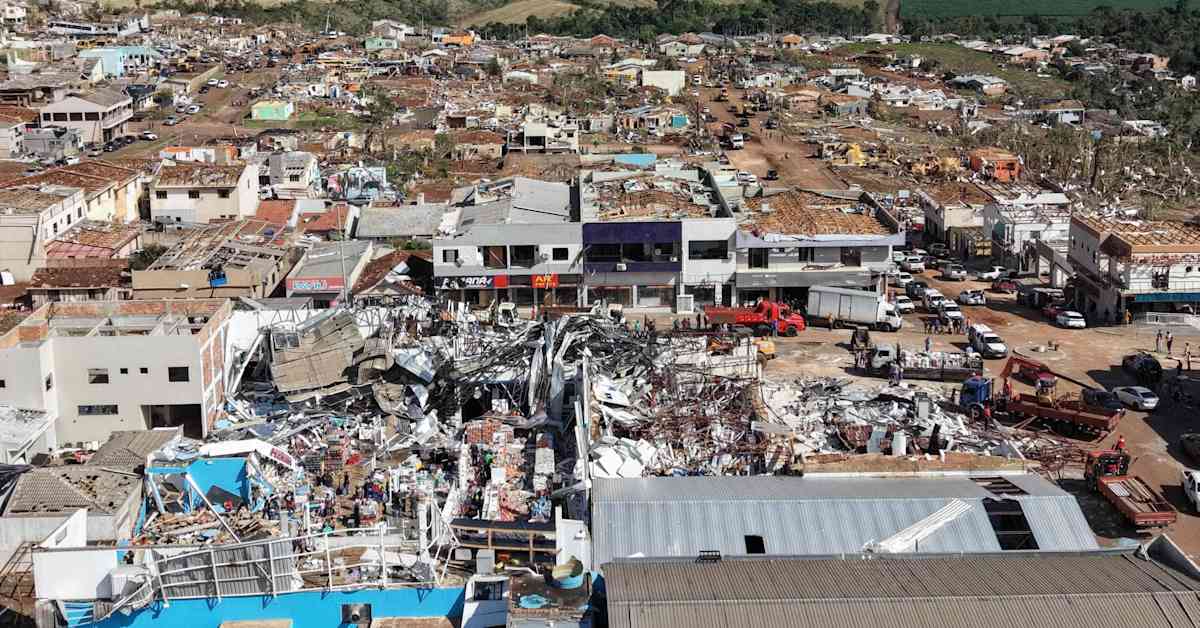 Brazil Storm: Rio Bonito do Iguacu Devastation & Damage Update ...