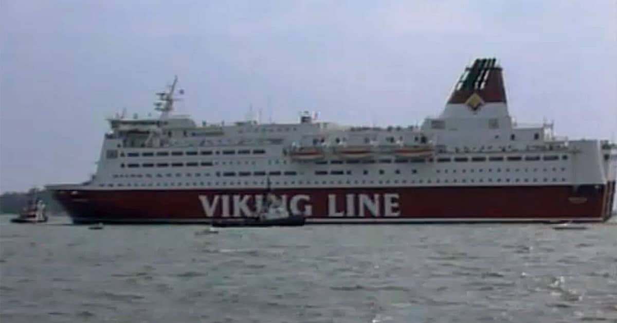 Brand ombord på Viking Mariella 1990 | Arkivet | Svenska Yle