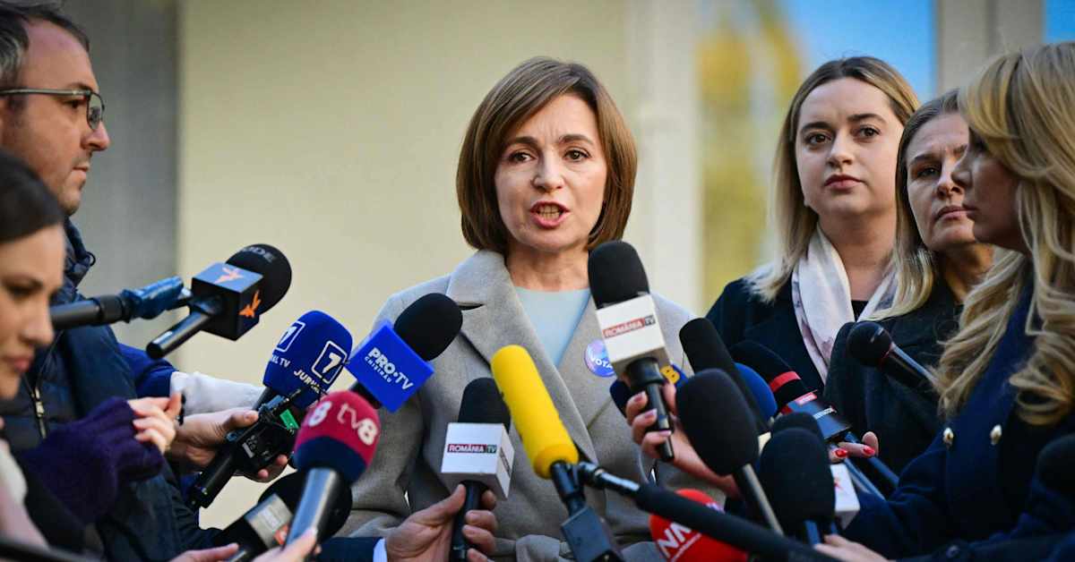 Nervös avgörande omgång i presidentvalet i Moldavien | Utrikes | Svenska Yle