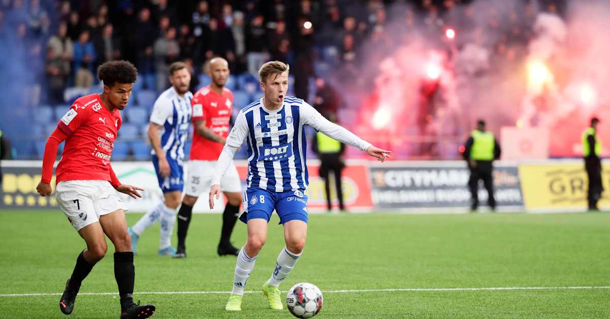 Kravallpolis var inne på planen i skandalkantat Helsingforsderby ...
