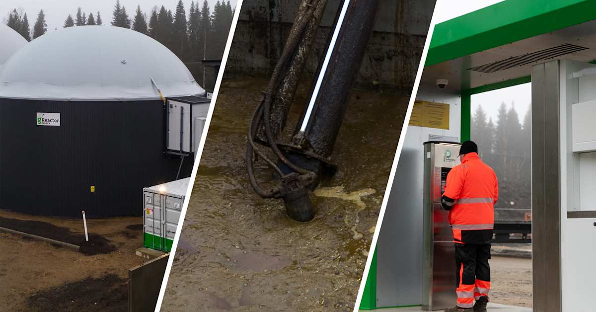 Maanviljelijät rakensivat oman biokaasu­laitoksen Ranualle – Tauno ...