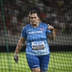 Silja Kosonen moukarifinaalissa.