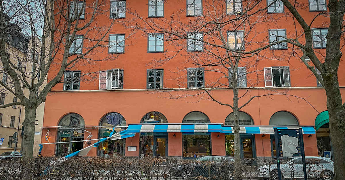 Kraftig explosion i centrala Stockholm: ”Det var dramatiskt där de ...