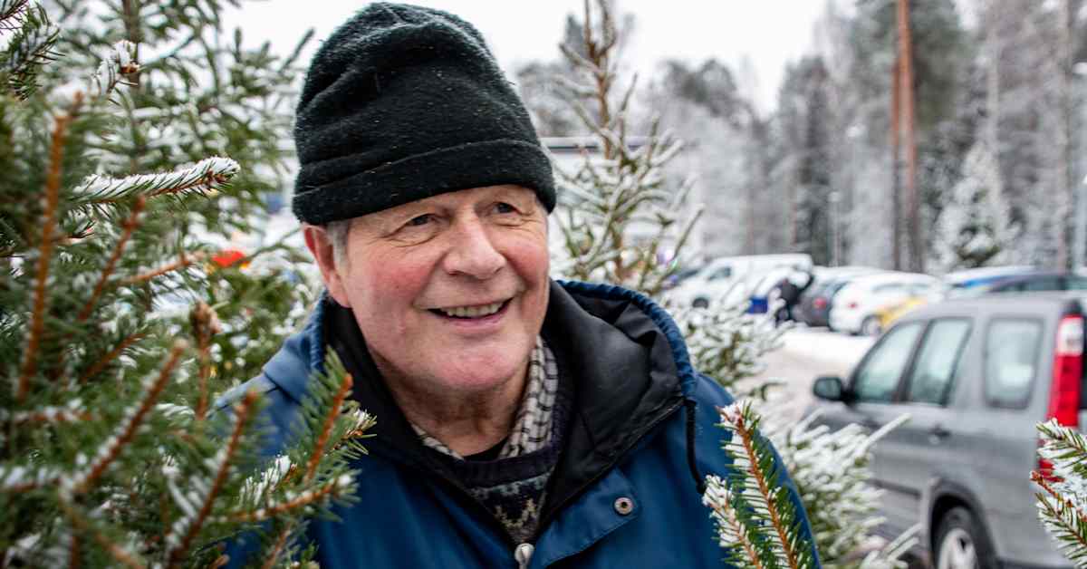 Bo-Johan Johansson har sålt julgranar i 48 år: ”Man ska sköta om granen ...