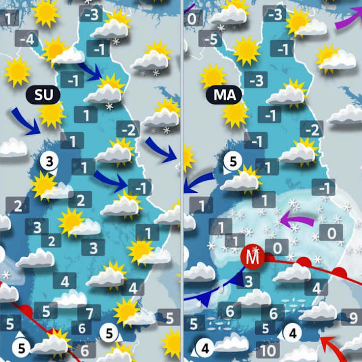 Sää Turku – Sääennusteet ja sadetutka – Yle