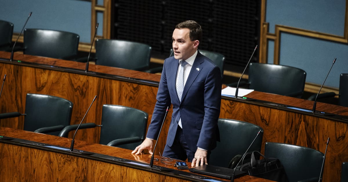 Kokoomuksesta eronnut Wille Rydman liittyy perussuomalaisiin ...