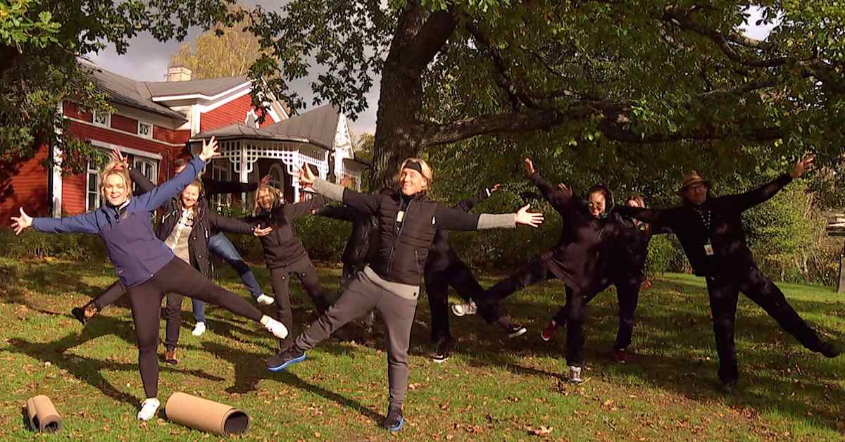 Haastamme sinut haastamaan – lähetä Strömsölle kuva ryhmäsi tasapainoharjoituksesta | Strömsö | Yle