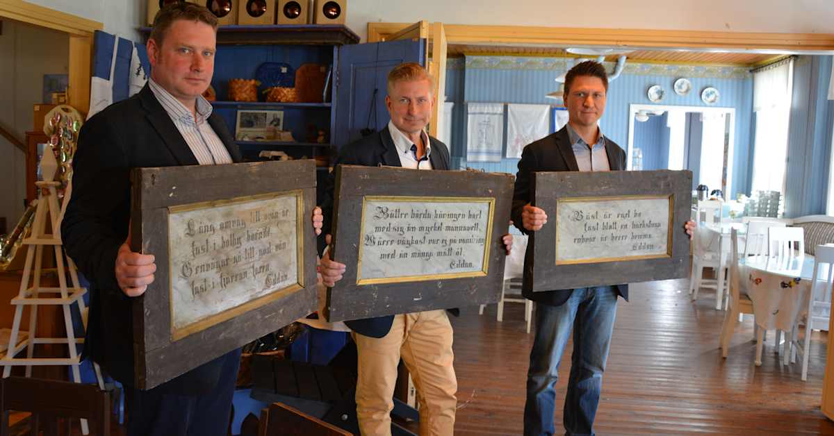 Unika tavlor räddades undan auktion i Kimito | Åboland | Svenska Yle