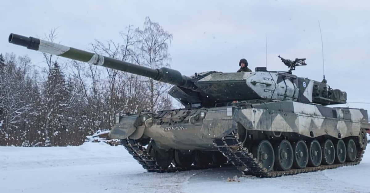Inga beslut om Leopard-stridsvagnar till Ukraina – statsministern låter ...
