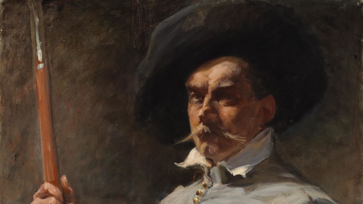 Albert Edelfelt oli maailmanmies, joka paiski töitä ja sukkuloi ...