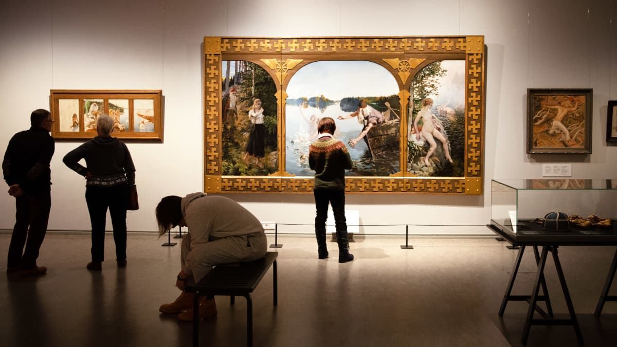 Taiteilija Akseli Gallen-Kallela oli aikansa moniosaaja, "utelias kokeilija ja oman tiensä kulkija"