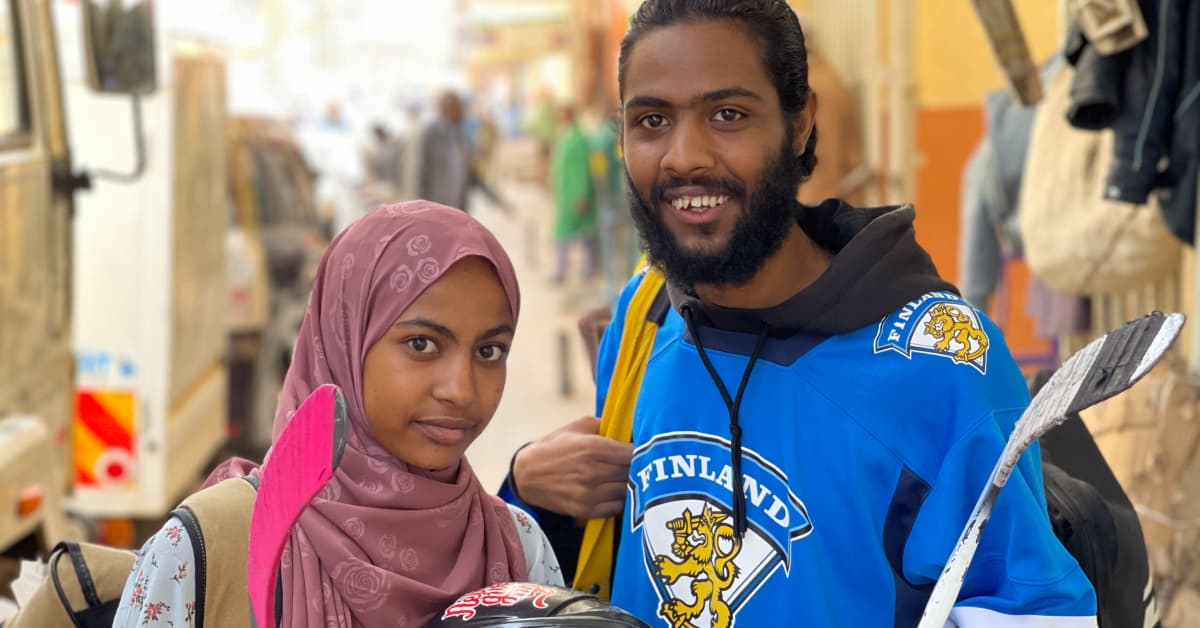 Hannan Shah, 19, pelaa miesten kanssa Itä-Afrikan ainoassa ...