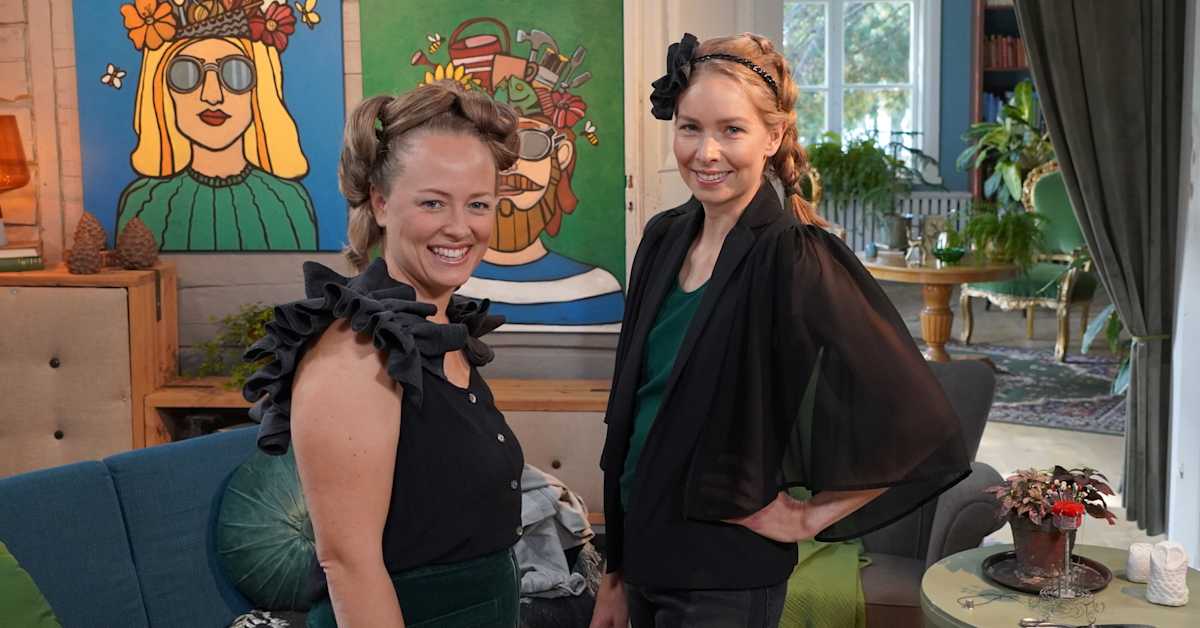 Fixa festplaggen själv – sy enkla volanger på helt vanliga svarta ...