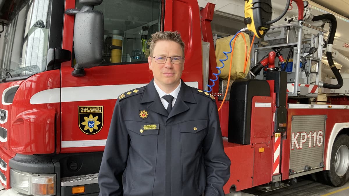 Pelastusjohtaja Marko Hottinen on ollut virassa runsaan kuukauden ...