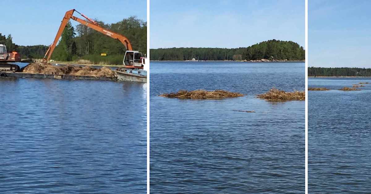 Vass i havet vid Sarvsalö - misstänks ha fallit av pråm | Östnyland ...