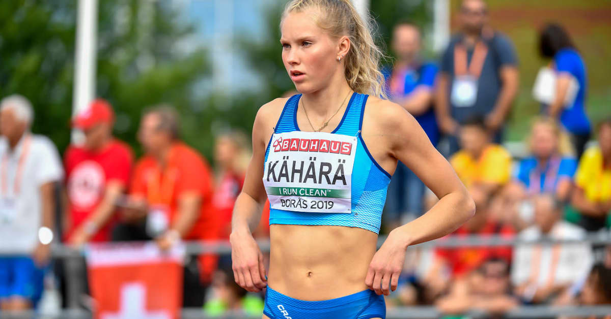 Jessica Kähärä vaihtamassa korkeushyppyä kolmiloikkaan – lajikokeilusta tuloksena SM-kulta ...