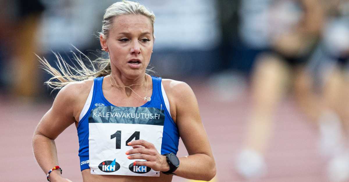 Nina Chydenius juoksi naisten 5000 metrillä Pohjoismaiden mestaruuteen ...