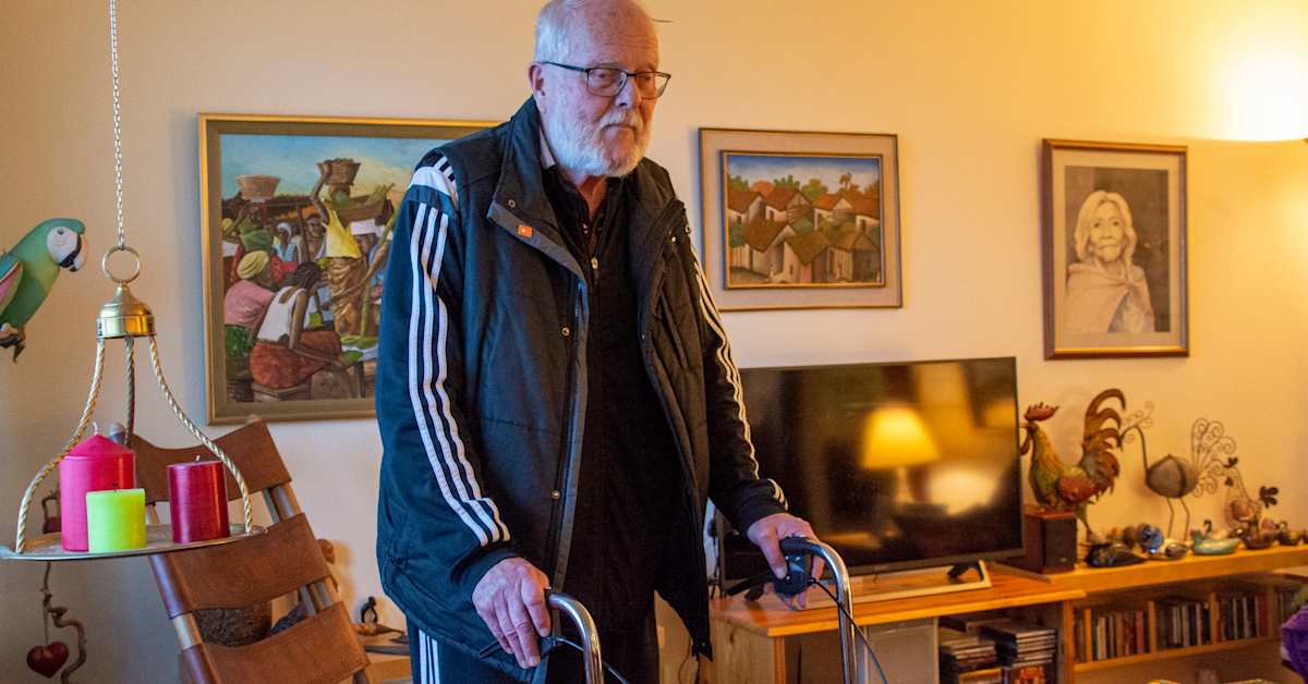 Lovisabon Stefan, 80, är beroende av färdtjänst för att kunna besöka ...