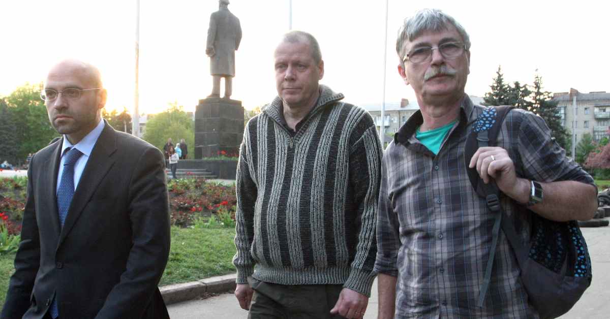 En observatör frigavs i Slovjansk | Utrikes | Svenska Yle