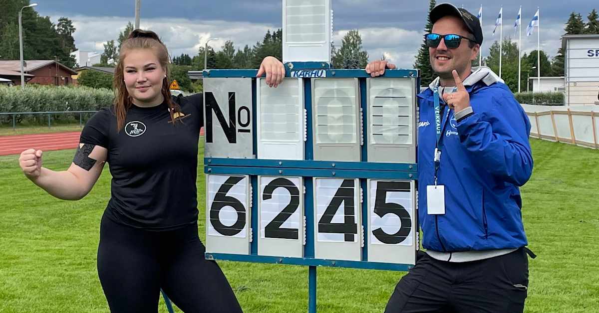 Mannen bakom spjutsensationen – Martin Grandell har lotsat Anni-Linnea ...