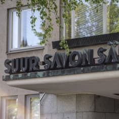 Suur-Savon Sähkön toimipisteen kyltti Mikkelissä