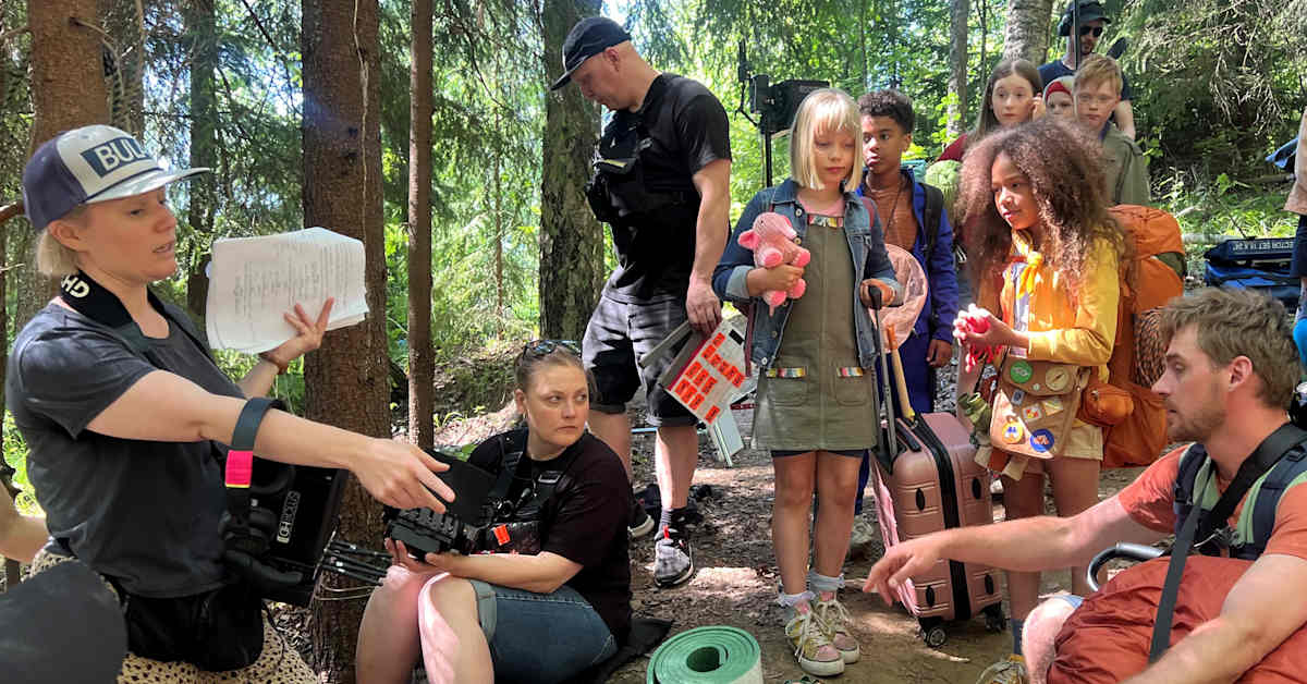 Finlandssvenska Elin Grönblom gör film för barn i Finland och skräck ...