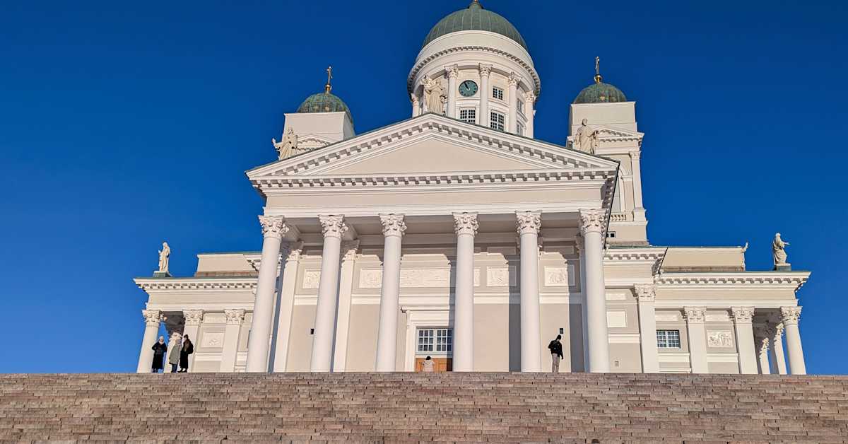 Helsinki Cathedral unveils shiny new look following two-year renovation ...
