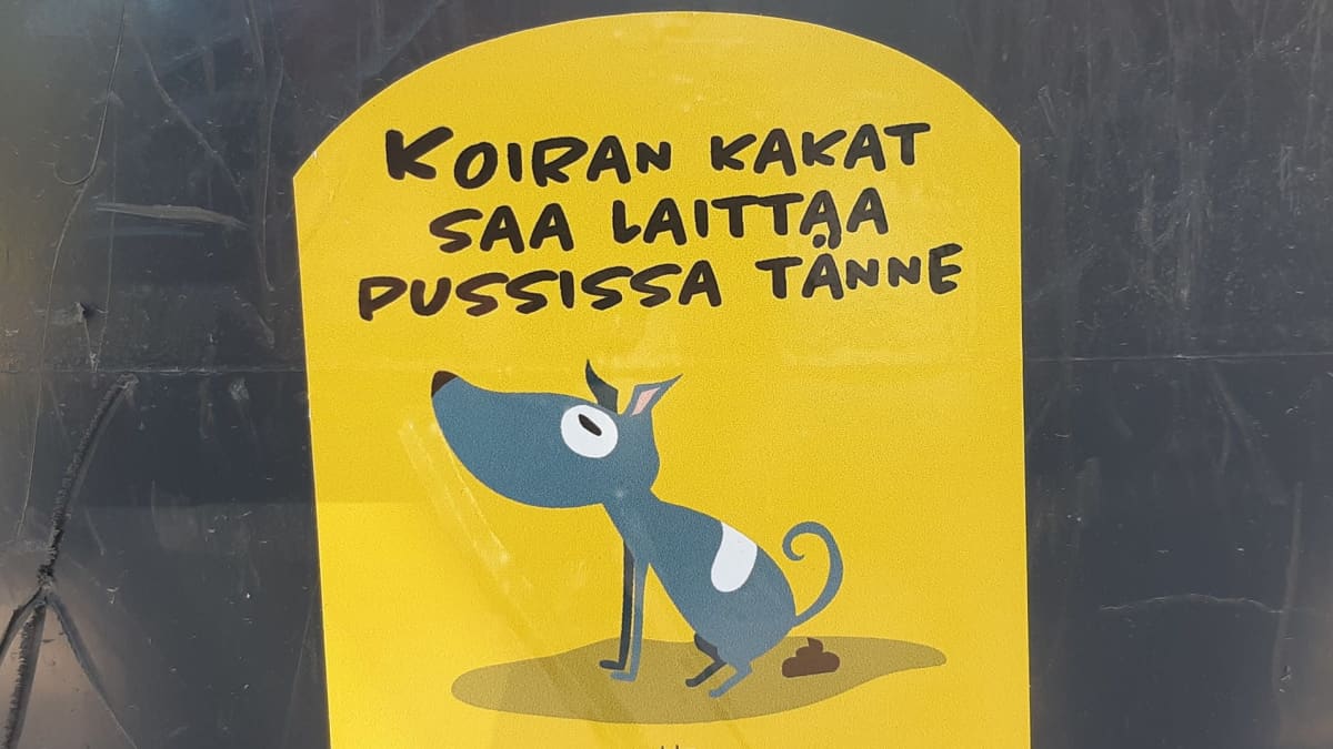 Ei hätää, vaikka koira kakkaa kadulla – pussin voi heittää yleiseen ...