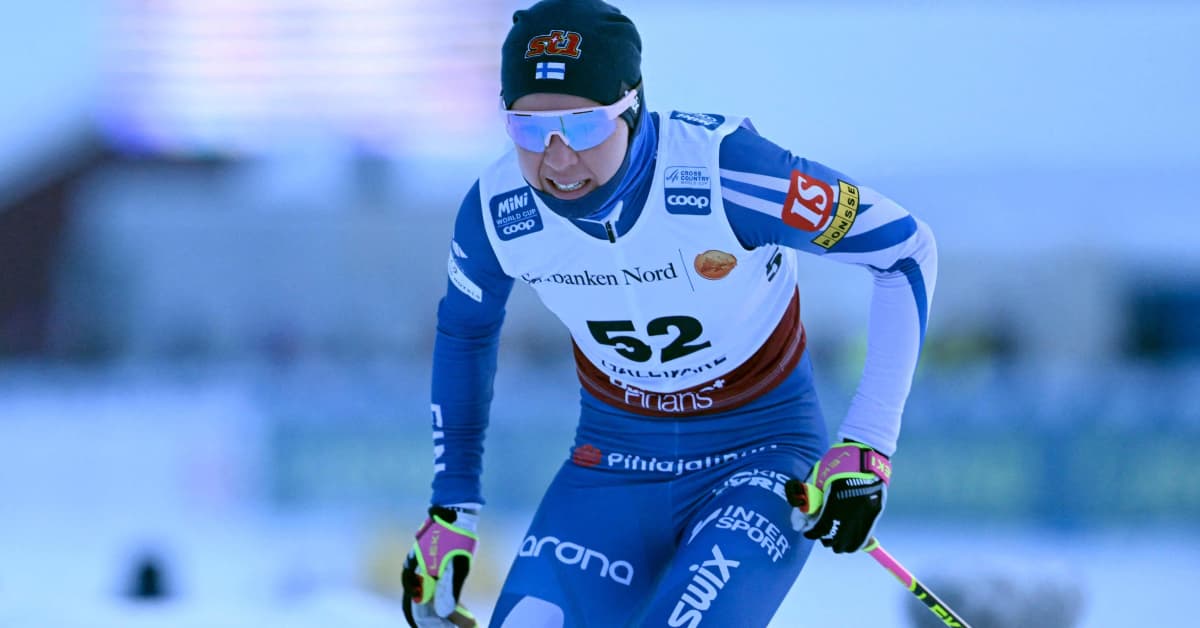 Jessie Diggins överlägsen i Gällivare – blåvitt magplask då Kerttu ...