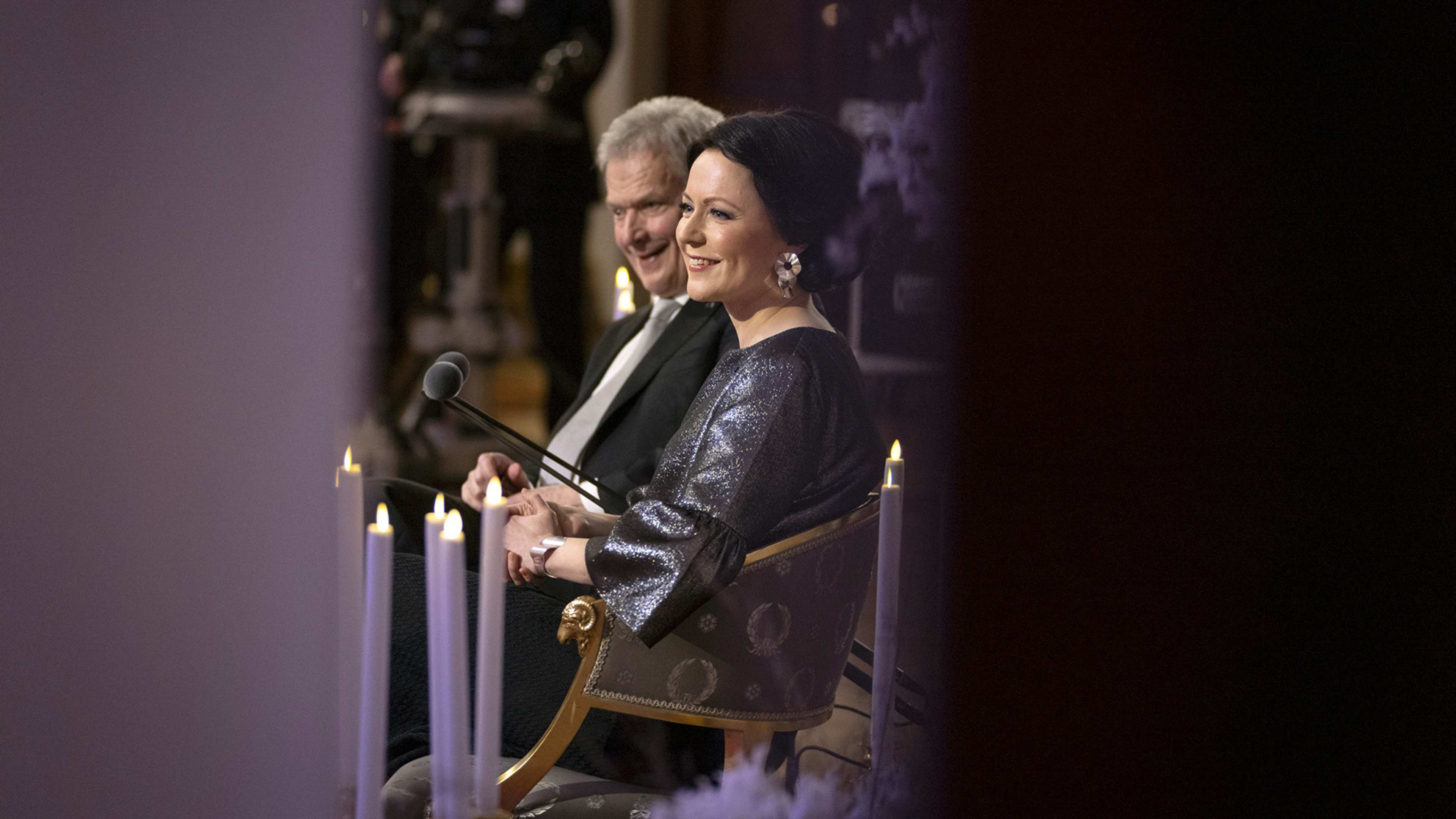 Münchenin kuningattaren Wilma Murron mustaa eleganssia | Linnan juhlat ...