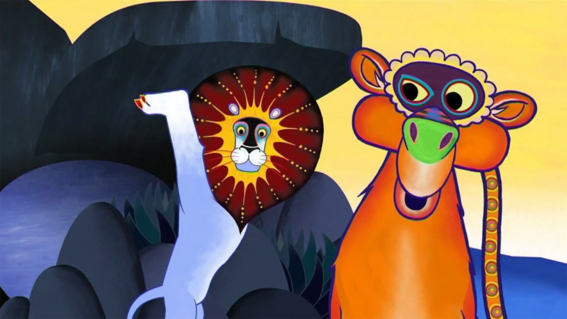 Miksi paviaanin peppu on karvaton? | Tinga Tinga -tarinat | Yle Areena