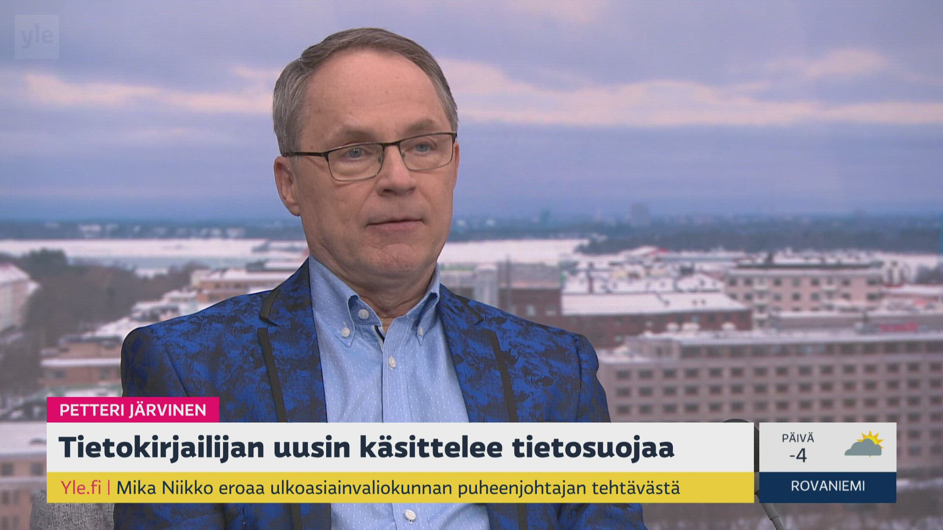 Tietoturvaguru Petteri Järvinen täyttää 60 vuotta | Ylen aamu | Yle Areena