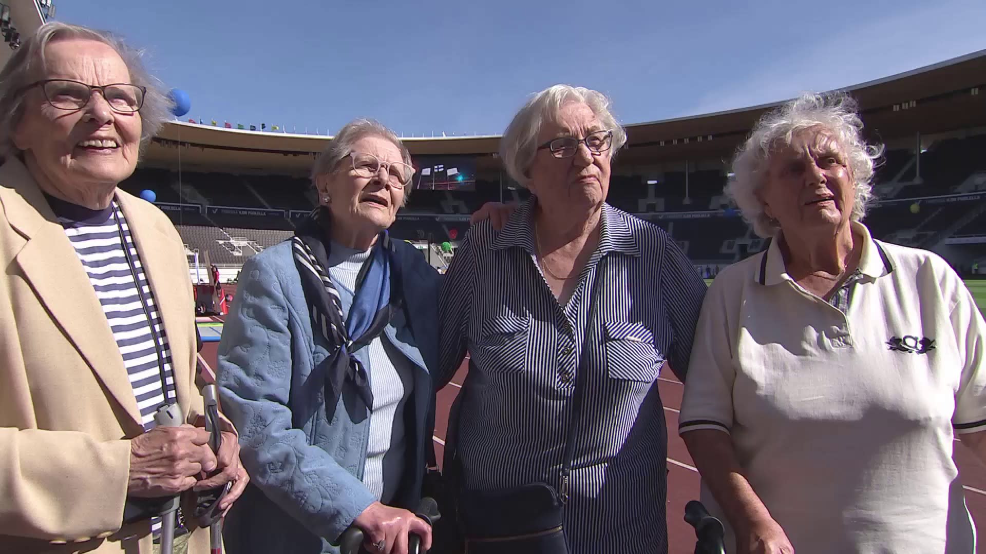 Kaija Syvälahti, Raili Laiho, Ritva Jaakkola ja Ritva Ketonen ...