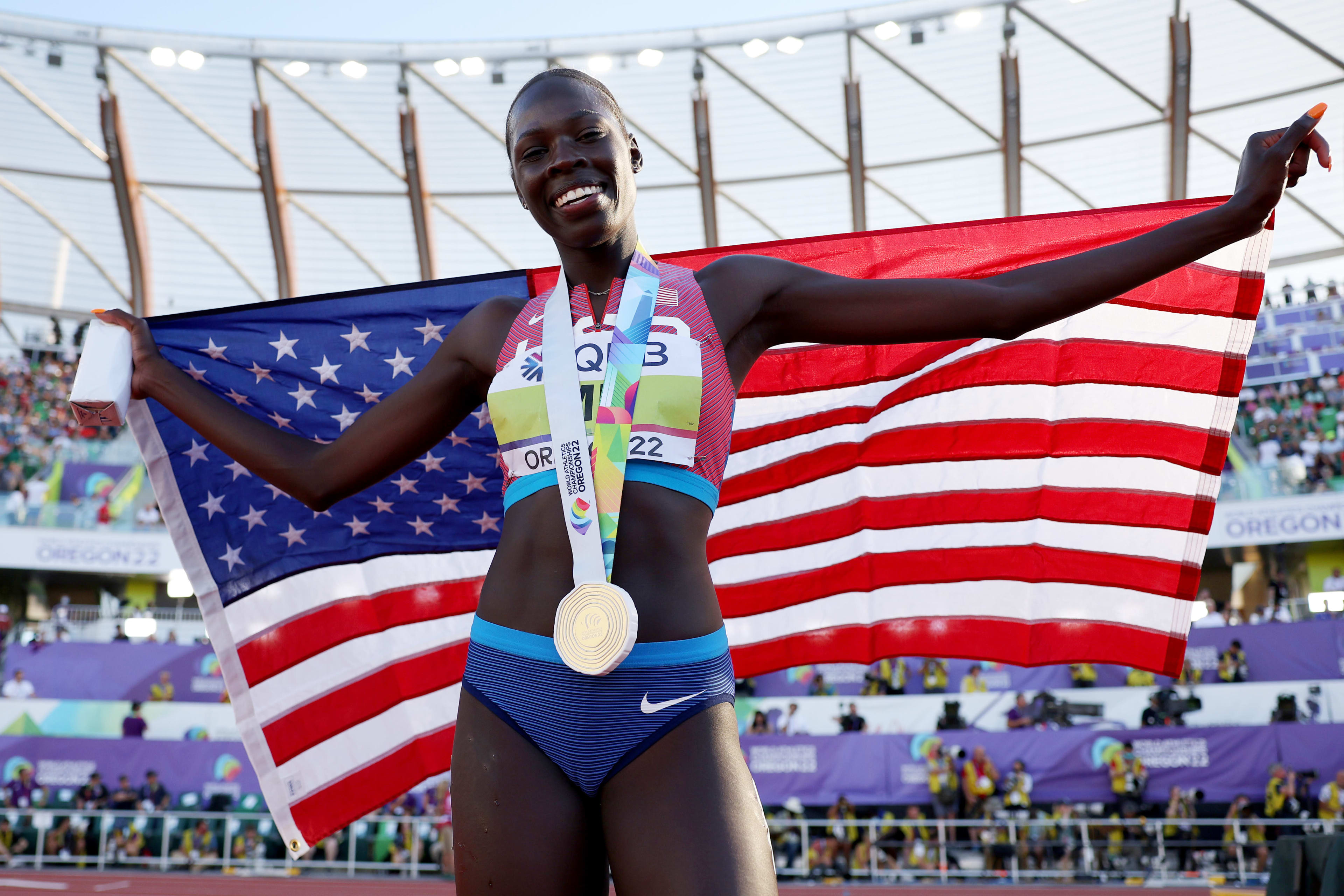 Athing Mu voittaa 800 metrillä maailmanmestaruuden | Yleisurheilun MM ...