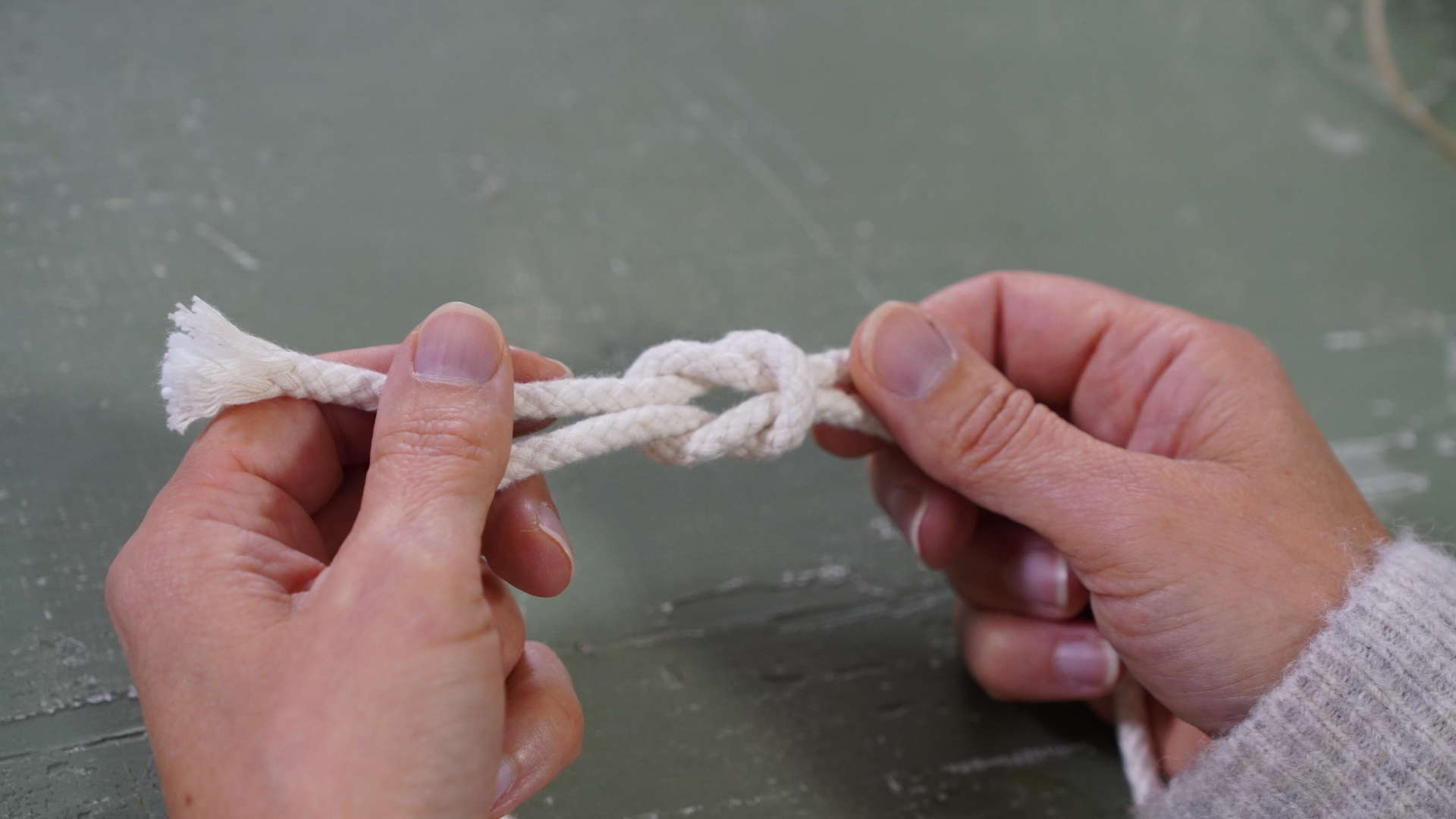 Makramé - Vänskapsknop | Yle Arenan