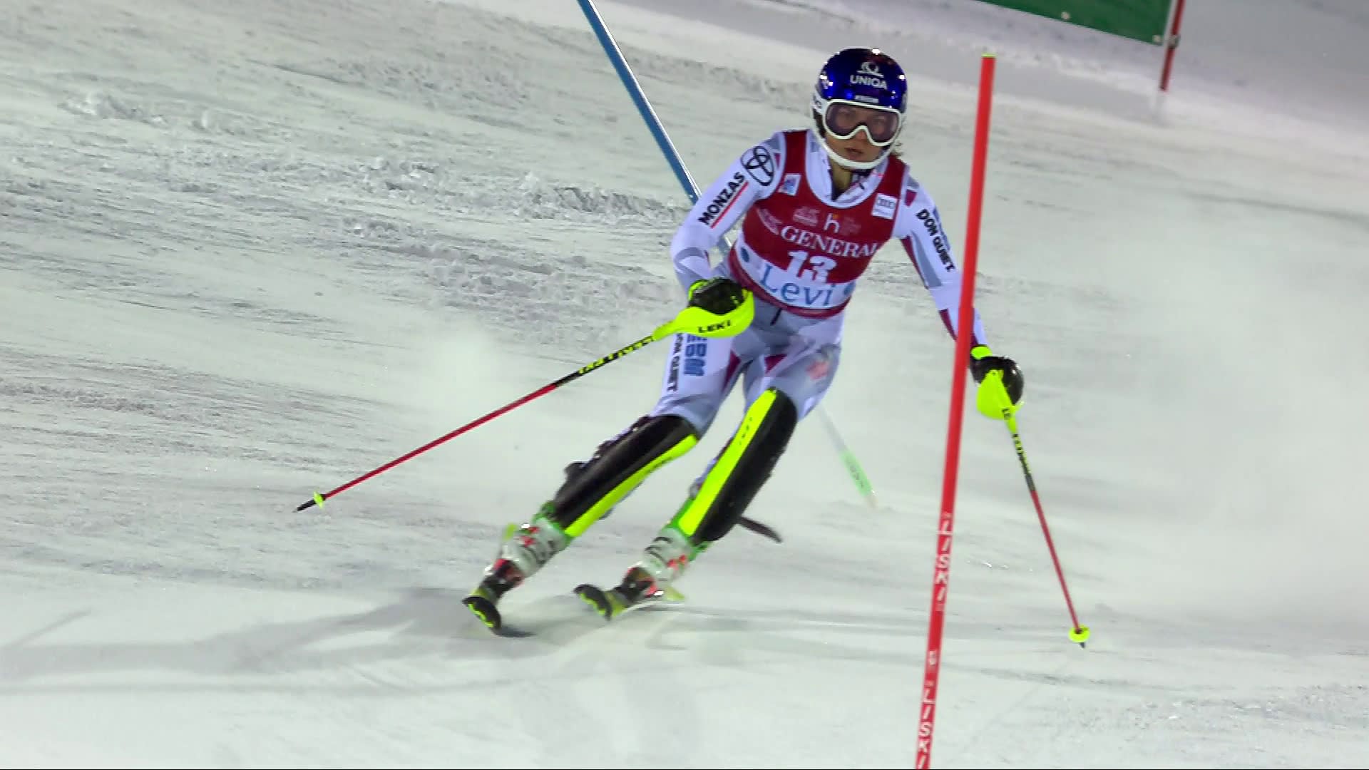 Slalom, damer, åk 2 | Världscupen i alpint | Yle Arenan