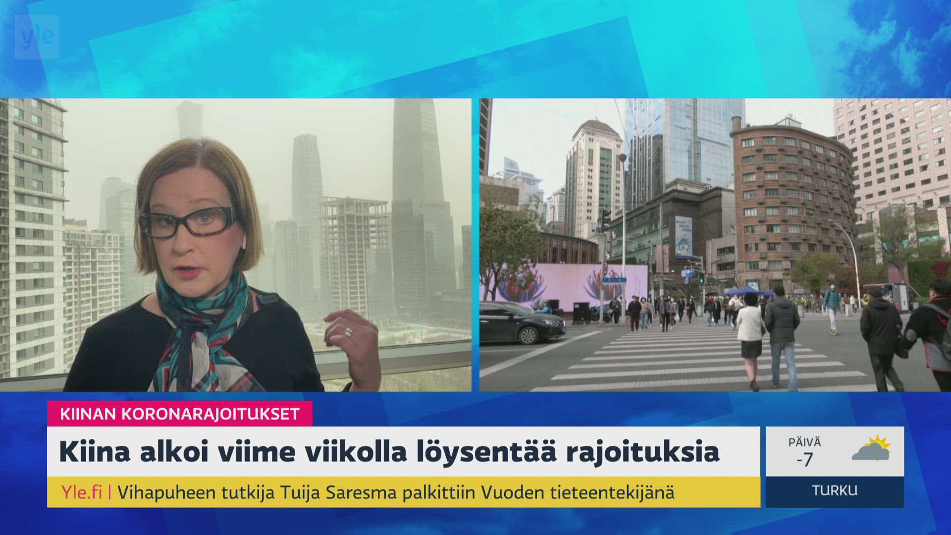 Joko Kiina oikeasti avautui koronarajoituksista? | Yles morgon | Yle Arenan