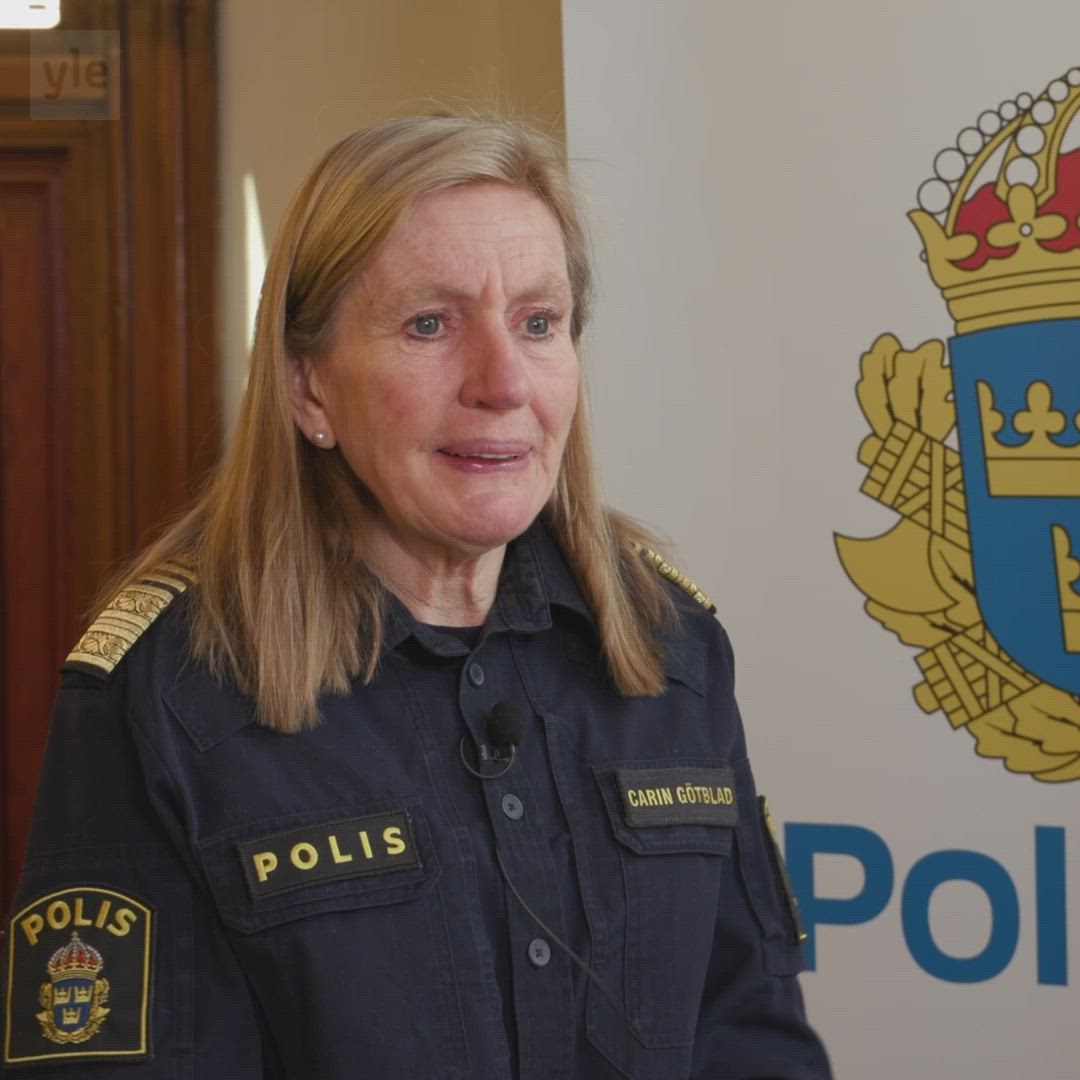Polismästare Carin Götblads råd till Finland om gängen | Yle Nyheter ...