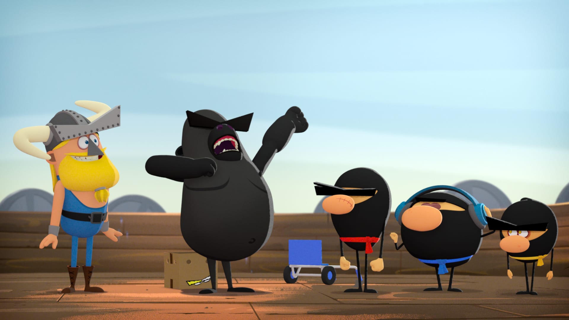 Taikurit | Poika, tyttö, koira, kissa, hiiri ja juusto | Yle Areena