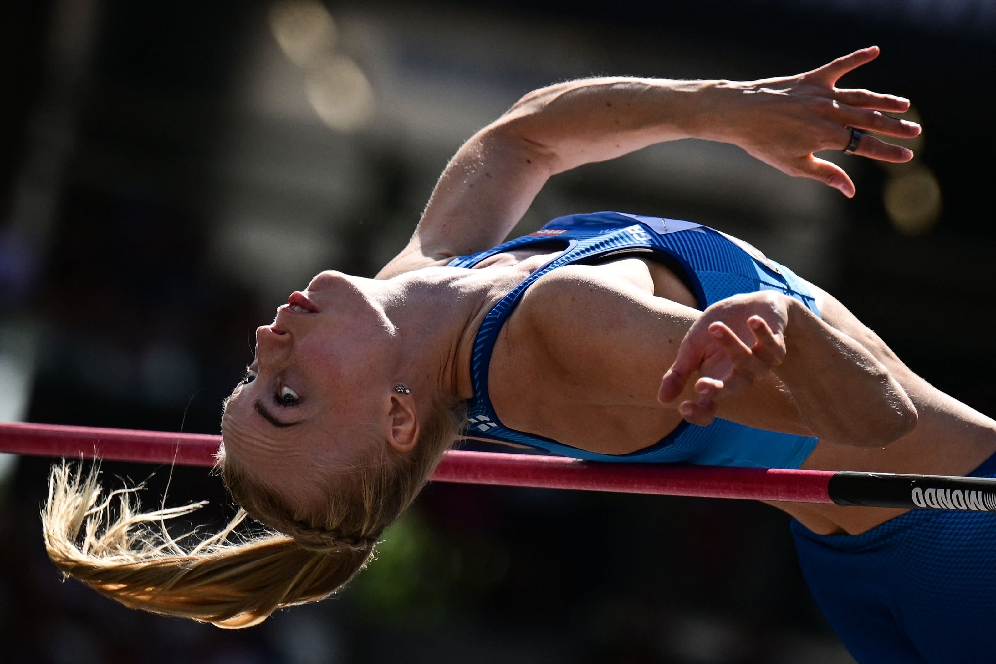 Heta Tuuri pudottaa 175 ensimmäisellään | Yleisurheilun MM | Yle Areena