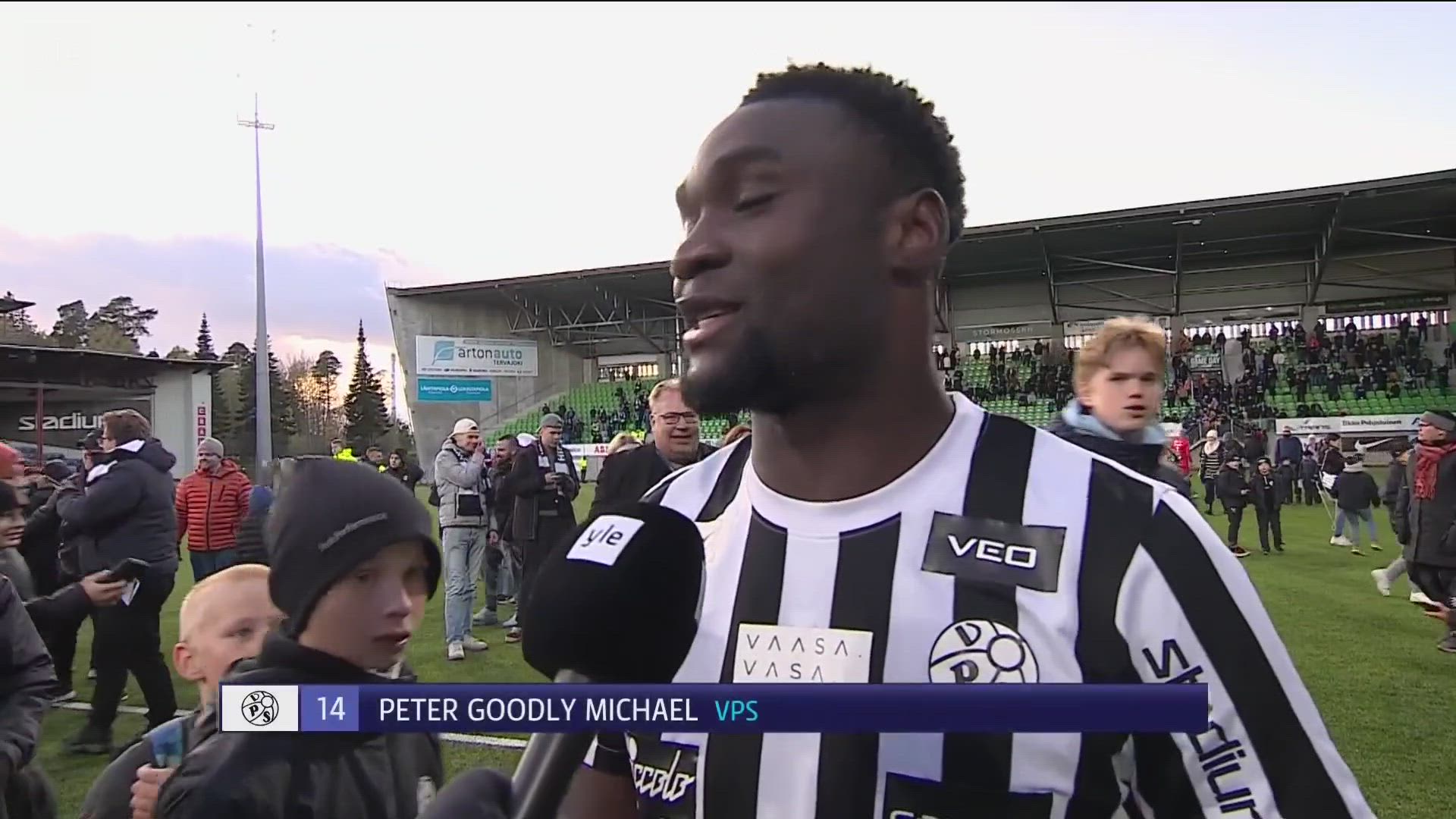 VPS:n sankari Peter Godly Michael: "Paras tunne urallani koskaan ...