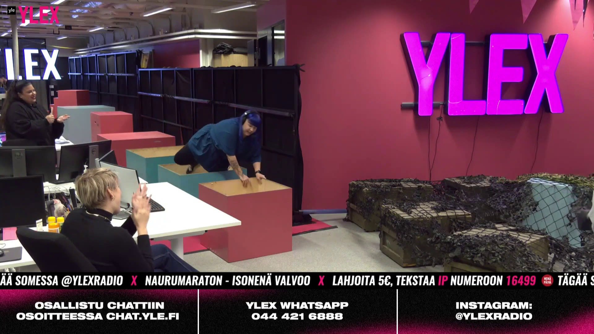 Himpskatti! Mä lähden nyt rankulle! / YleX Naurumaraton | YleX Esittää | Yle Areena