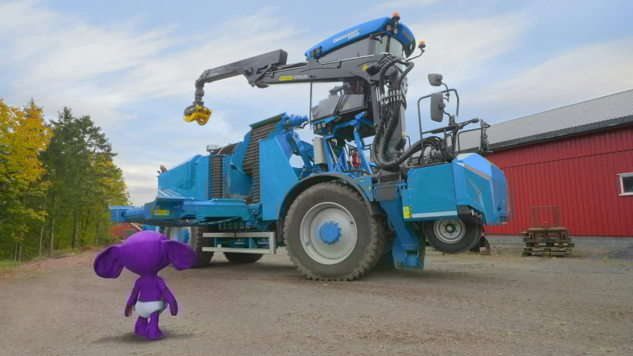 K2, J11: Hakkuriauto | Fantti ja työkoneet (svensk version) | Yle Areena