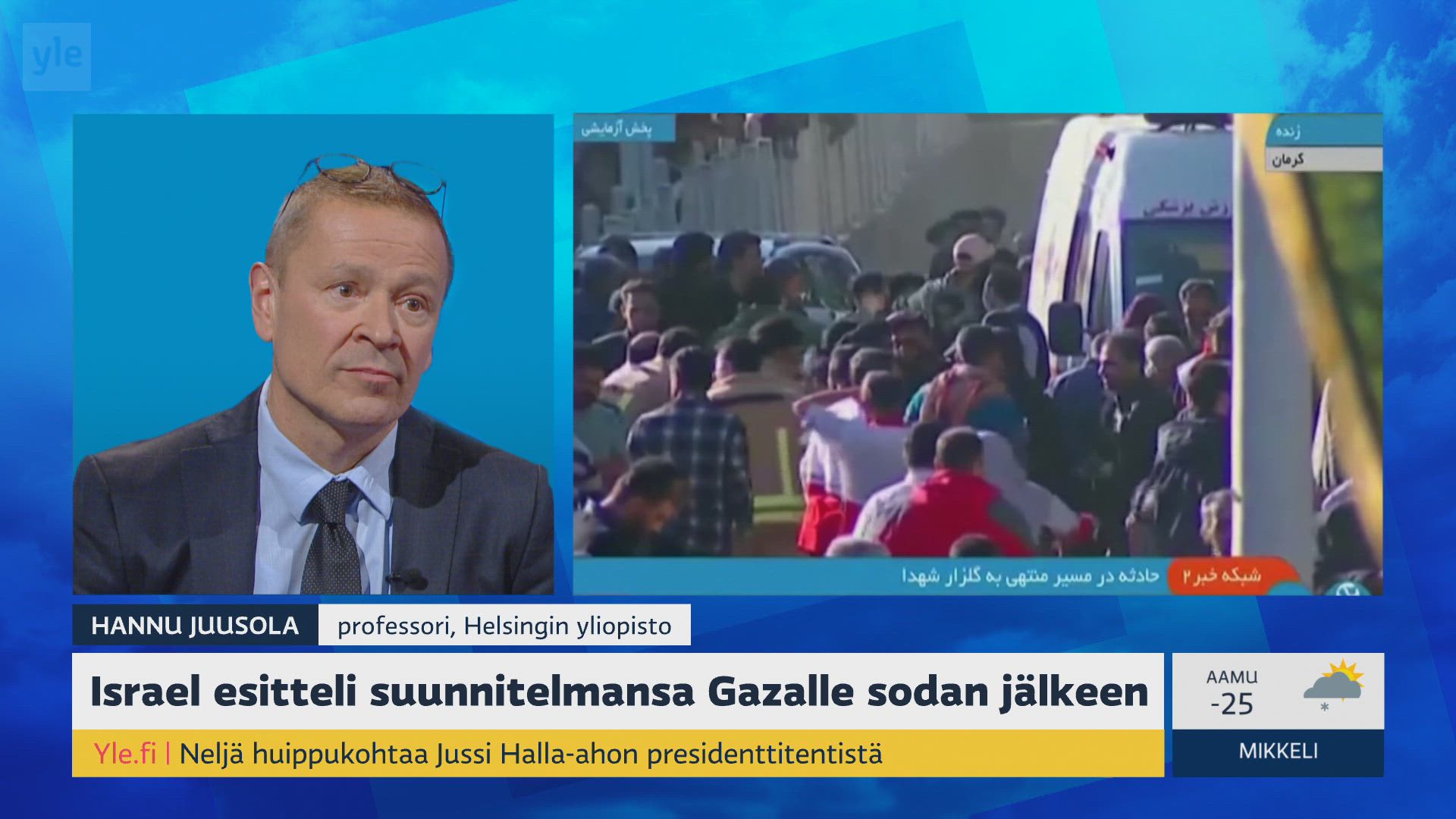 Gazan sota uhkaa levitä laajemmalle | Yles morgon | Yle Arenan