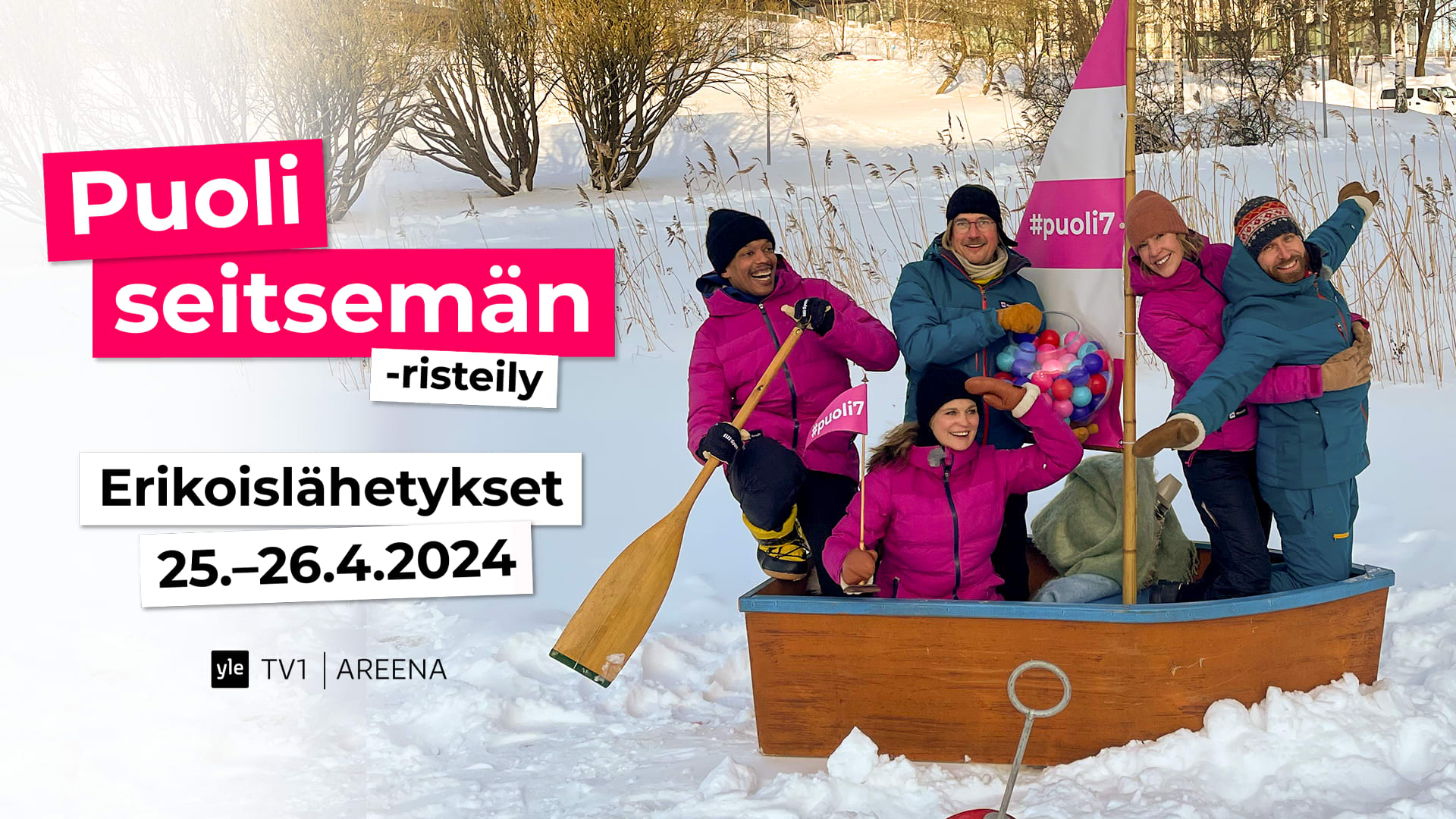 Puoli seiskan risteily | Puoli seitsemän | Yle Areena