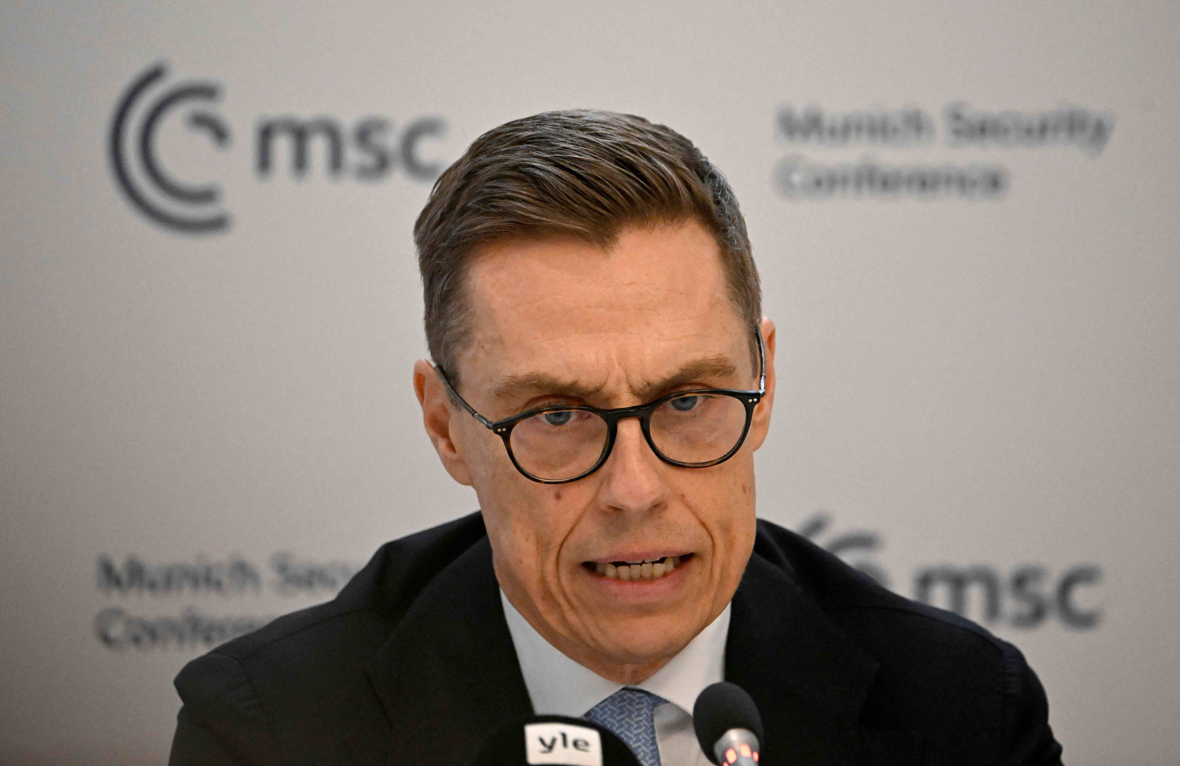 Suomen tuleva presidentti Alexander Stubb piti ensimmäisen ...